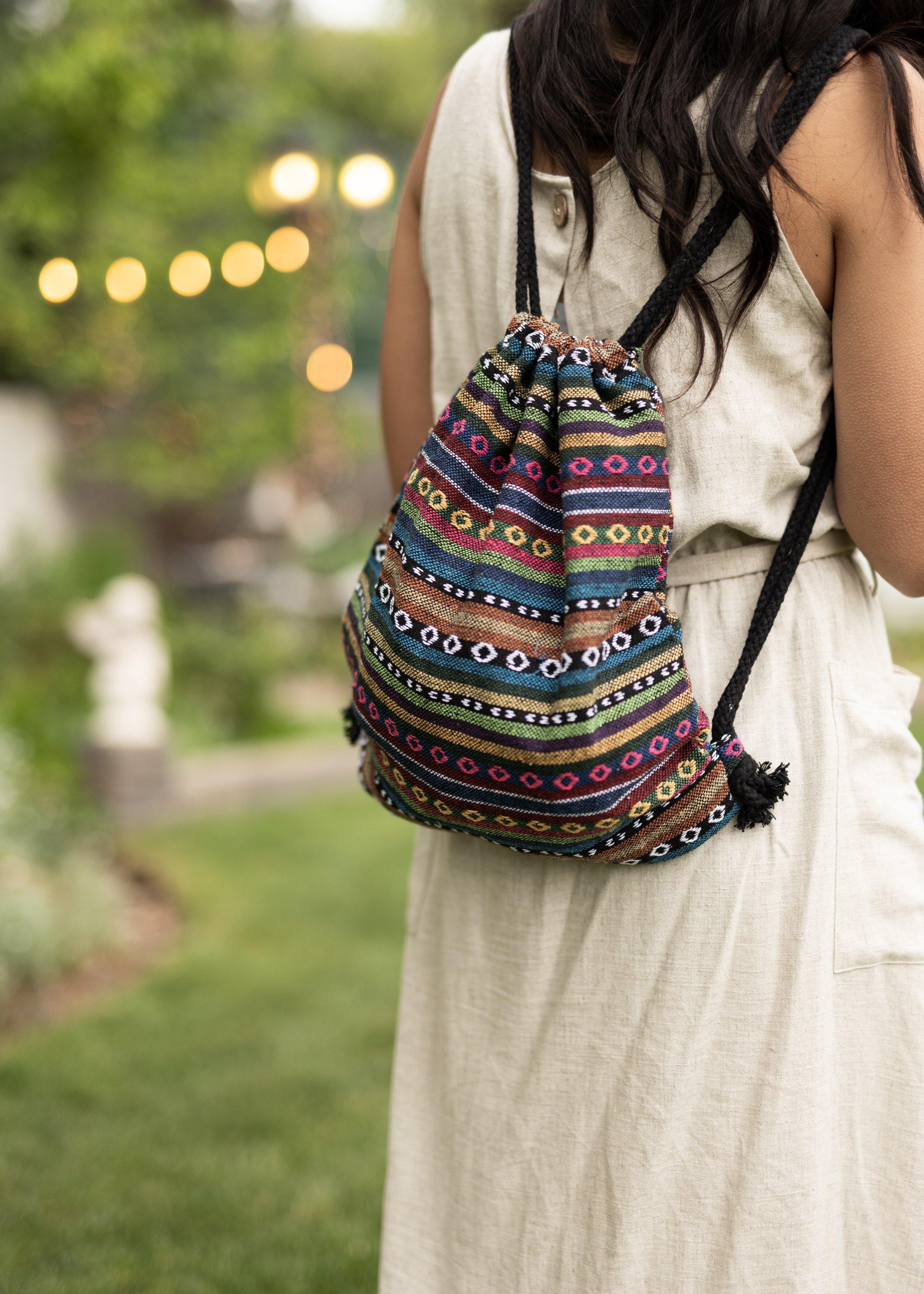 Geo Backpack - Hippie Backpack – Pure Chakra